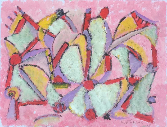 Gust Graas - Drapeaux - Galerie St Jacques