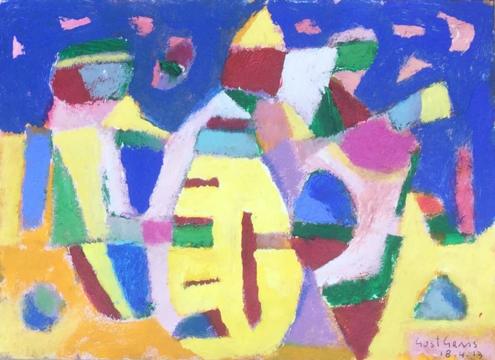 Gust Graas - Une journée venteuse - Galerie St Jacques