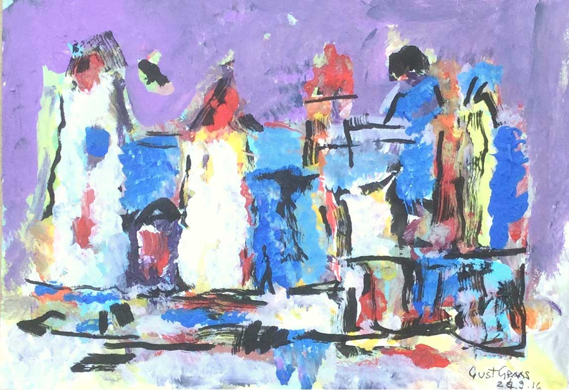 Gust Graas - Village rural - Galerie St Jacques